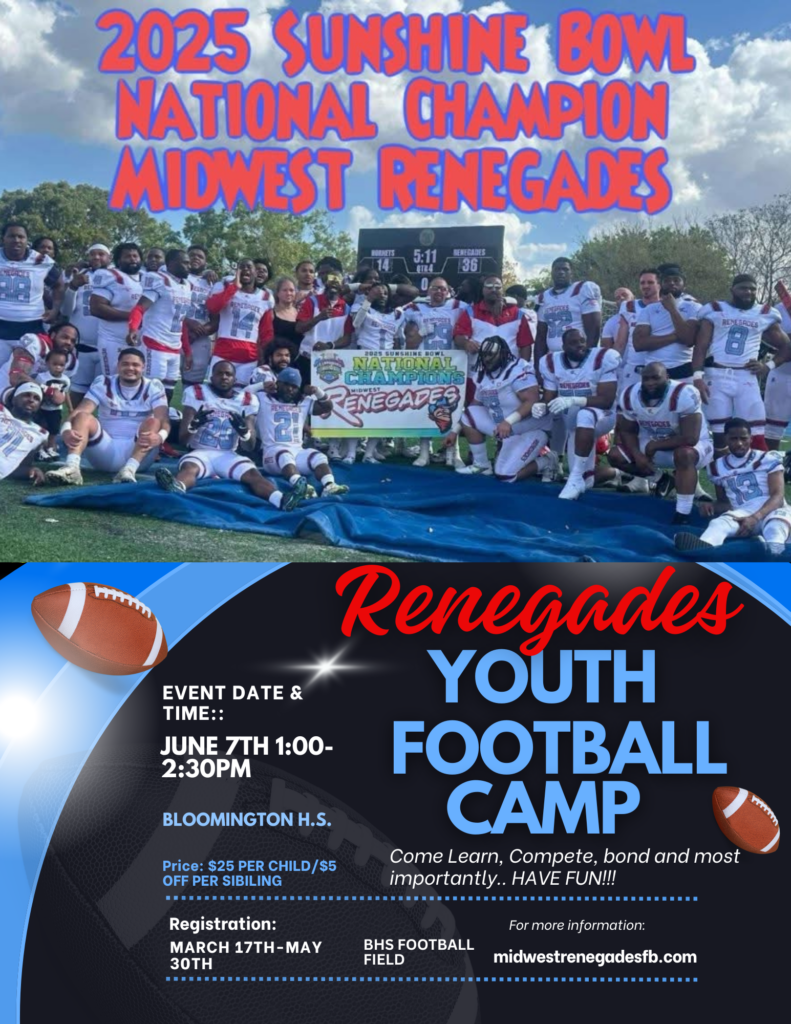 2025 Midwest Renegades Youth Camp Registration is now OPEN!! - Midwest ...